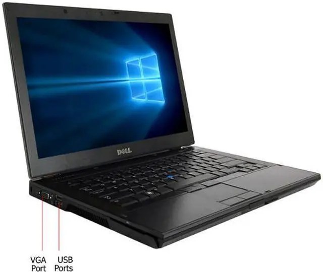Refurbished: DELL Laptop Intel Core i7-620M 4GB Memory 320GB HDD 14.1 ...