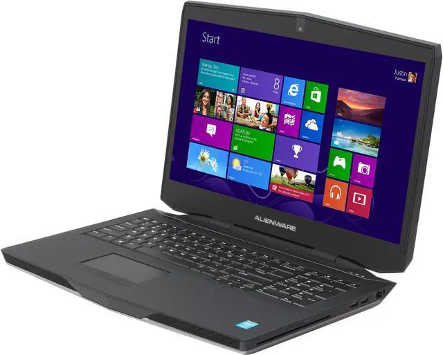 Alienware Laptop Intel Core i7-4700MQ 8GB Memory 750GB HDD NVIDIA GeForce GTX 765M 17.3" Windows ...