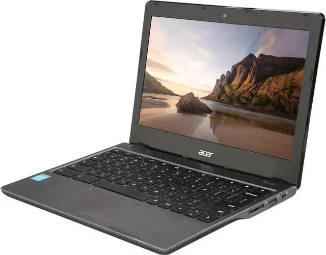 Open Box: Acer Grade D Chromebook Intel Celeron 11.6" Chrome OS C720 ...