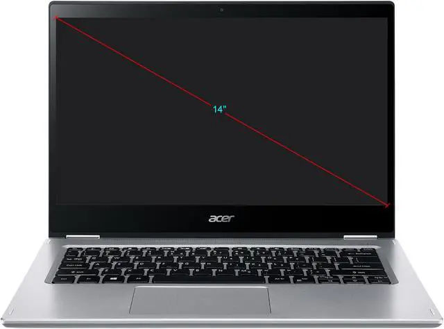 Acer Spin 3 SP314-54N-50W3 Intel Core i5 10th Gen 1035G4 (1.10 GHz) 8 GB LPDDR4 Memory 512 GB ...