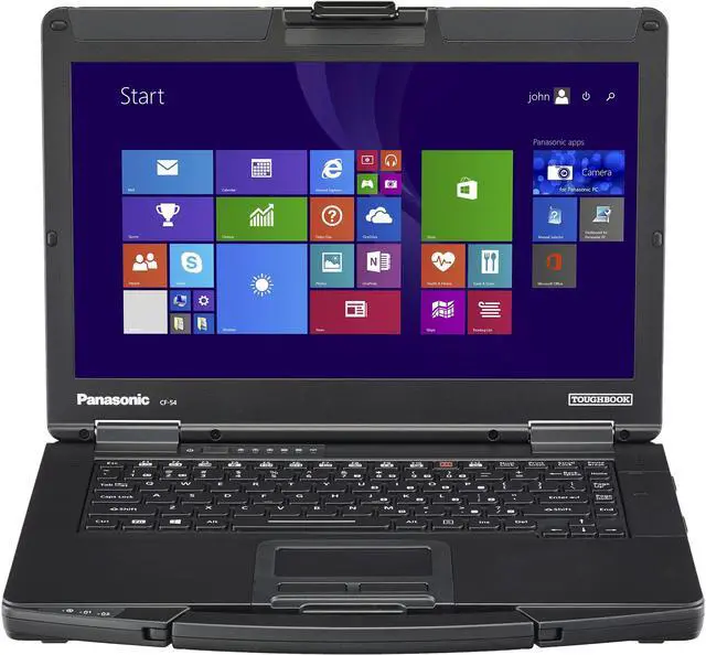 Open Box: Panasonic Toughbook 54 CF-54D2401KM 14" Notebook - Intel Core ...