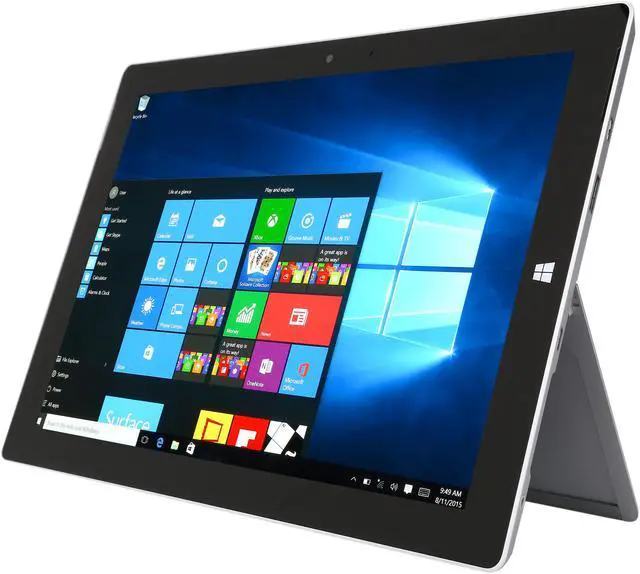 Microsoft Surface 3 Tablet Intel Atom x7-Z8700 Windows 10 Home Surface ...
