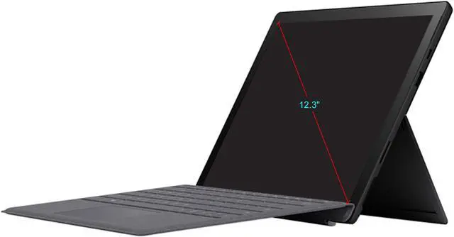 Refurbished: Microsoft Surface Pro 6 2-in-1 Laptop Intel Core i7-8650U 12.3" Windows 10 Home 64 ...