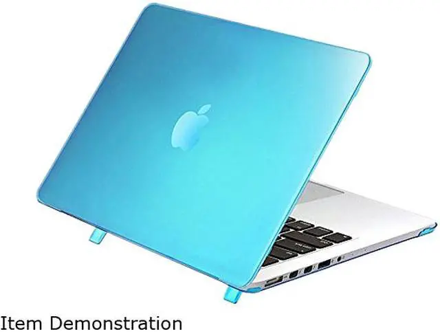 INSTEN Light Blue Snap-in Rubber Case Cover with optical mouse for ...