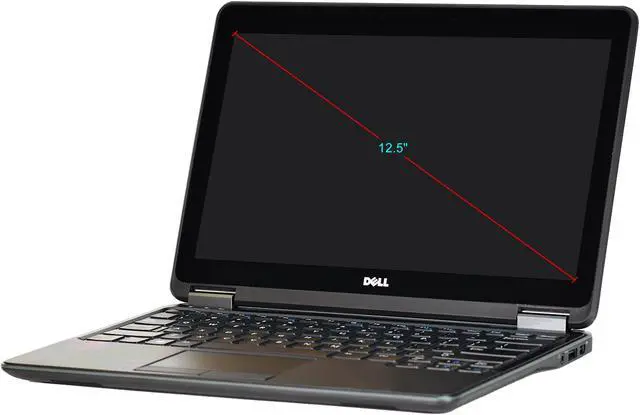 Refurbished: DELL 12.5" Intel Core i3-4010U 8GB Memory 128GB SSD ...