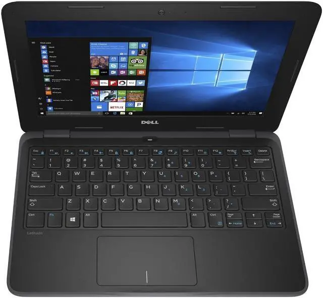 Refurbished: Dell Inspiron 11-3180 AMD E2-9000e X2 1.6GHz 4GB 32GB 11.6 ...