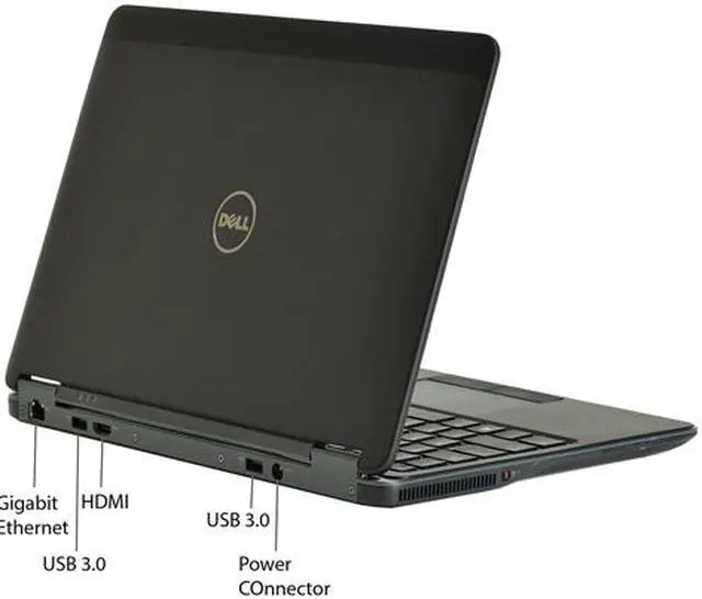 Refurbished: DELL 12.5" Intel Core i5-4310U 8GB Memory 256GB SSD ...