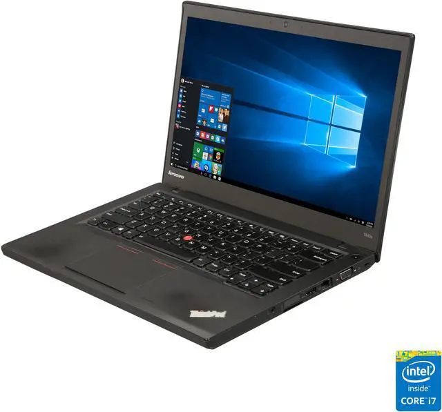 Refurbished: Lenovo 14.0" Intel Core i7-4600U 12GB Memory Windows 10 ...