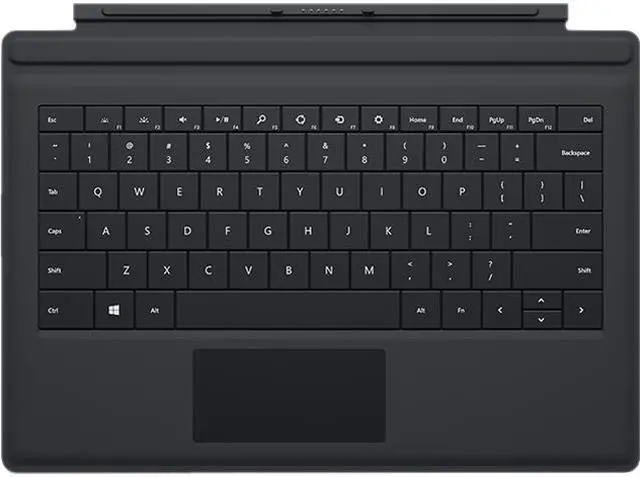 Microsoft A7Z-00001 Surface 3 Type Cover English US/Canada Hdwr Black ...