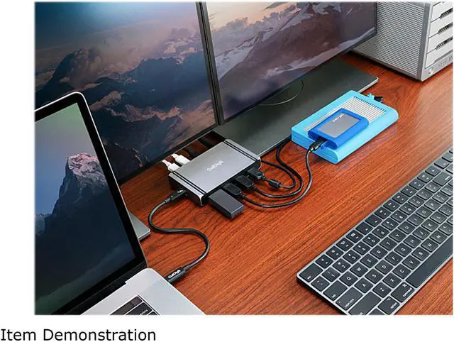 CalDigit TB4-ELEMENTHUB-US Thunderbolt 4 Element Hub - 4x Thunderbolt 4 ...
