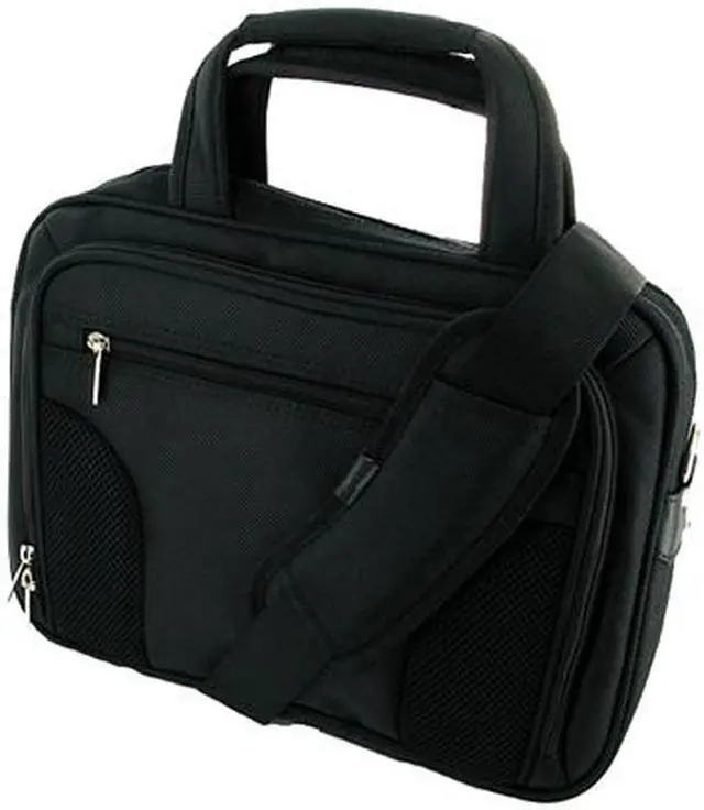 rooCASE Black Deluxe Carrying Bag for 10", 11.6" Netbook & Tablet Model ...