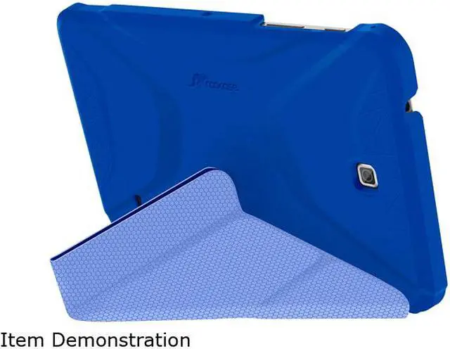 rooCASE Palatinate Blue / Aruba Blue Origami 3D Slim Shell Folio Case ...