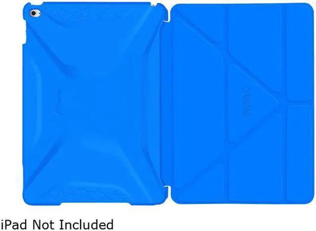 rooCASE Pacific Blue / Barbados Blue Origami 3D Slim Shell Case for ...