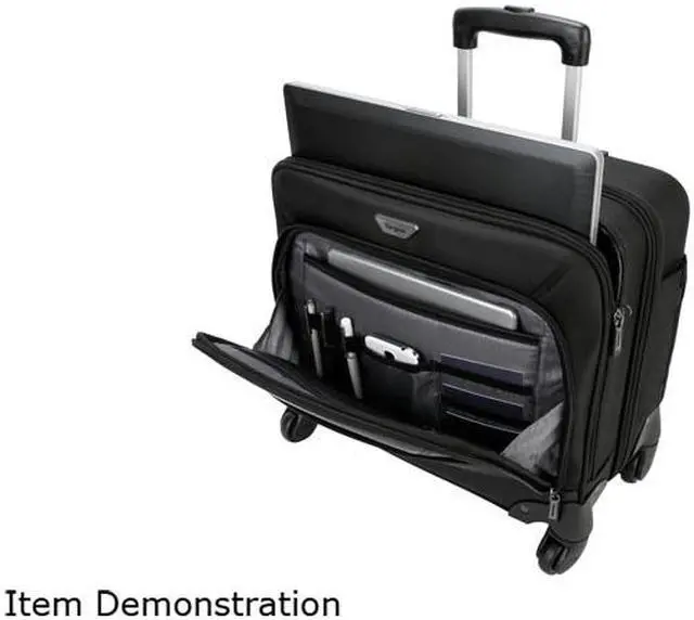 Targus 15.6” Mobile ViP 4-Wheeled Business & Overnight Roller - PBR022 ...