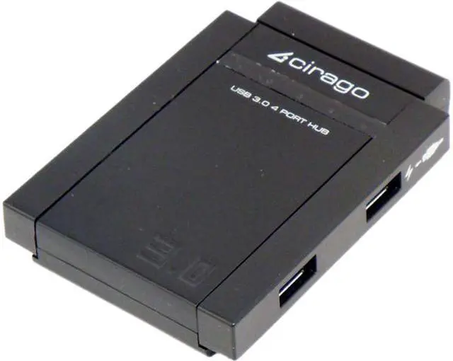 Refurbished: Cirago Black USH3000 USB 3.0 Hub with Smartphone Tablet ...