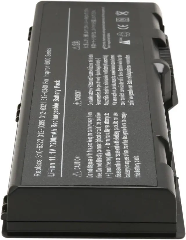 Open Box: Fuji Labs FJGS-DL6000-72 Notebook Battery for Dell Inspiron ...