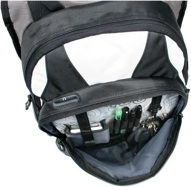 Open Box: pacific DESIGN Black/Gray 15.4" Ruckus Laptop Backpack Model ...