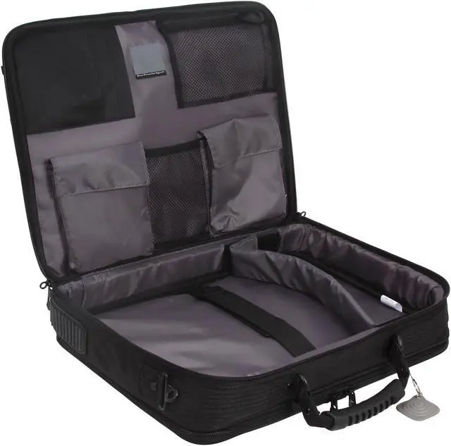 Targus Black/Gray Blacktop Deluxe 17" Laptop Case w/ Dome Protection ...