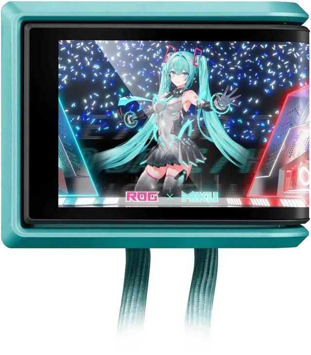 ASUS ROG RYUO IV 360 ARGB Hatsune Miku Edition with curved 6.67-inch ...