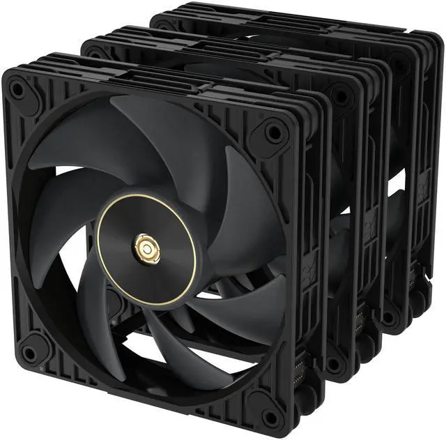 ASUS ProArt PF120 3-Pack 120mm PWM Fans, 3000RPM, High Airflow/Static ...