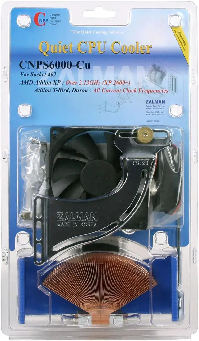 ZALMAN CNPS6000-Cu 92mm Pure Copper CPU Cooler - Newegg.com