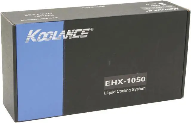 KOOLANCE EHX-1050BK External 1kW Radiator Liguid Cooling System ...