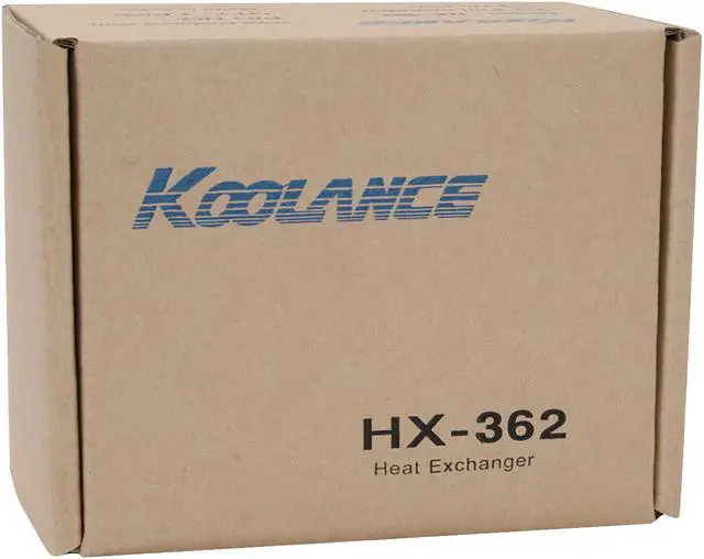 KOOLANCE HX-362 Radiator (no nozzles) - Newegg.com