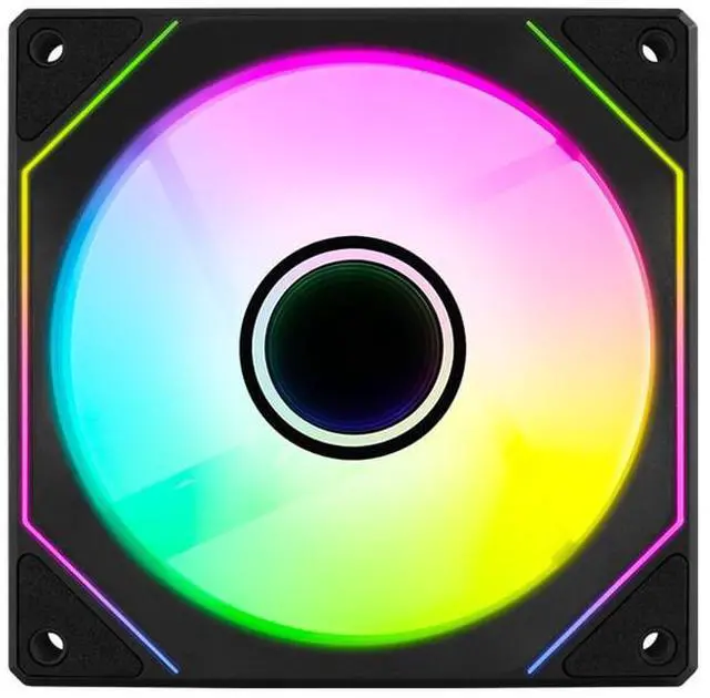 Case Fan AeroCool Phantom M-3 12 PWM ARGB BLACK 120mm ARGB PWM Fan 9 ...