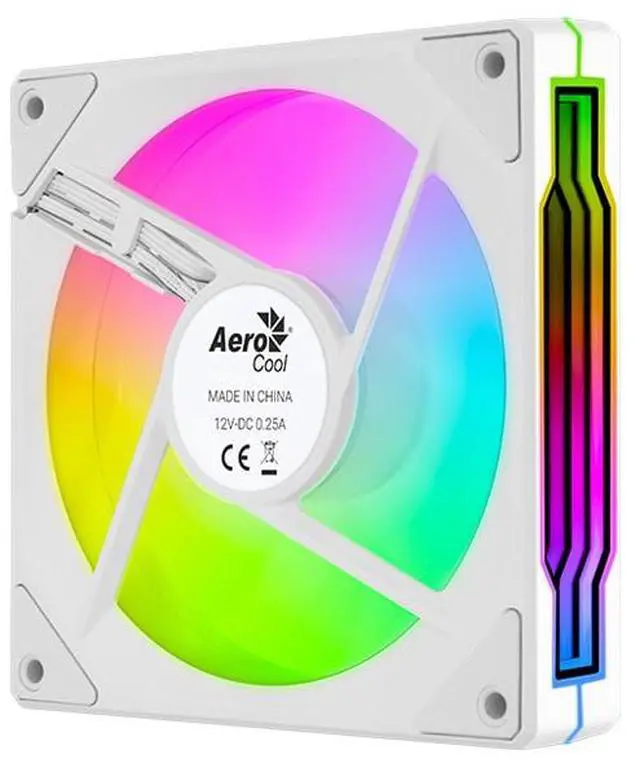 Case Fan AeroCool Phantom M-3 12 PWM ARGB WHITE 120mm ARGB PWM Fan 9 ...