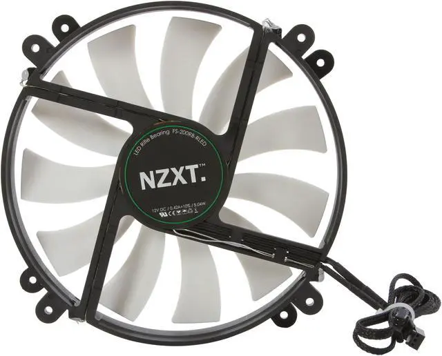NZXT FS-200RB-RLED 200mm SILENT Red LED Fan with ON/OFF Switch - Newegg.com