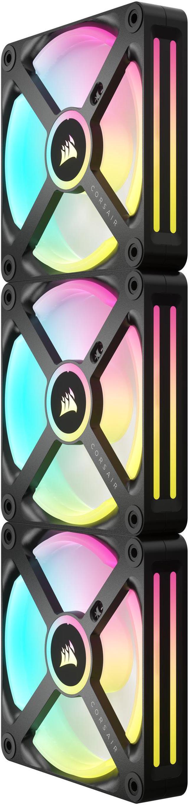 CORSAIR QX RGB Series, iCUE LINK QX120 RGB, 120mm Magnetic CORSAIR QX RGB Series, iCUE LINK QX120 RGB, 120mm Magnetic