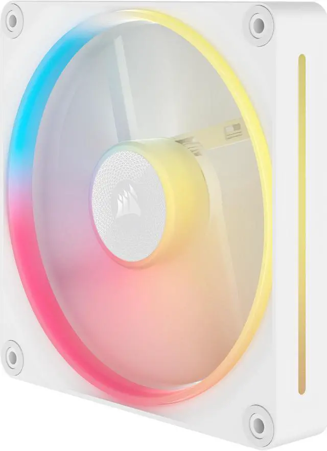 CORSAIR iCUE LINK LX140-R RGB 140mm PWM Reverse Fan Expansion - White ...