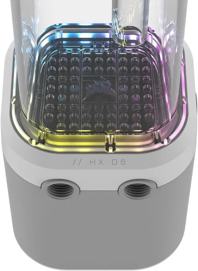 The CORSAIR Pump Res Unit, iCUE LINK XD6 ELITE WHITE iCUE LINK XD6 RGB ...