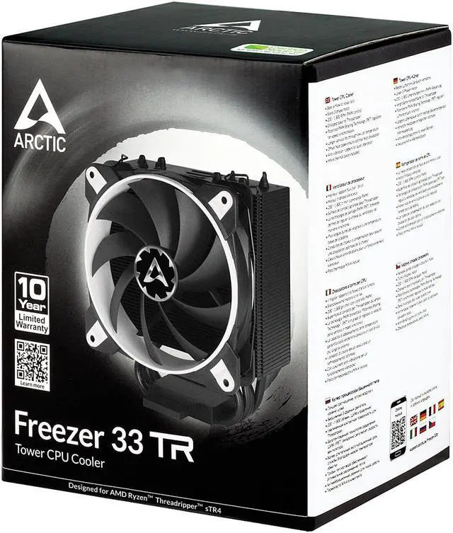Open Box: Arctic Freezer 33TR - Tower CPU Cooler for AMD Ryzen ...