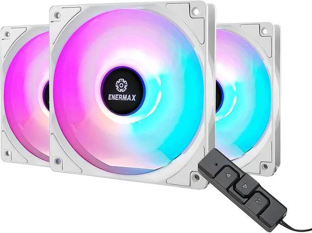 Open Box: Enermax HF120 RGB PWM 120mm Case Fan, Addressable RGB Sync ...