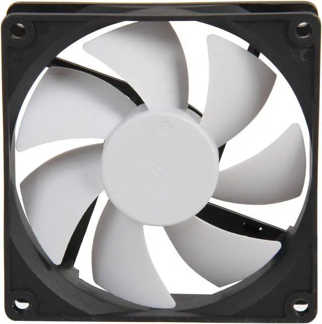 Fractal Design Silent Series R2 Black/White Silence-Optimized 92mm Case ...