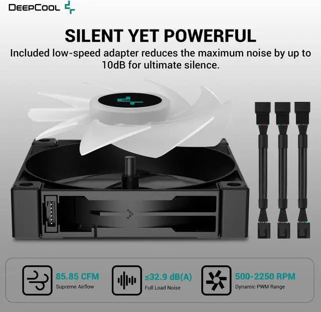 Open Box: DeepCool LS720 SE Liquid Cooler 360mm 4th Gen Dual-Chamber ...
