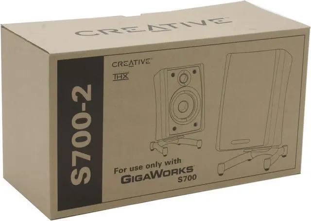Creative GIGAWORKS S750 7.1 Surround Computer Speaker - Newegg.com