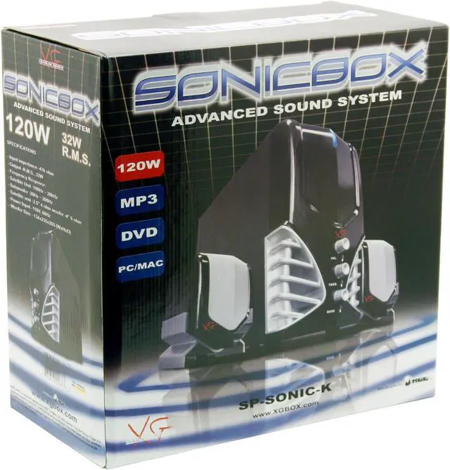 Open Box: MGE CA-SONICBOX-S 2.1 Speaker - Newegg.com