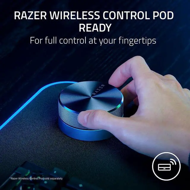 Open Box: Razer Nommo V2 X - Full-Range 2.0 PC Gaming Speakers: THX ...