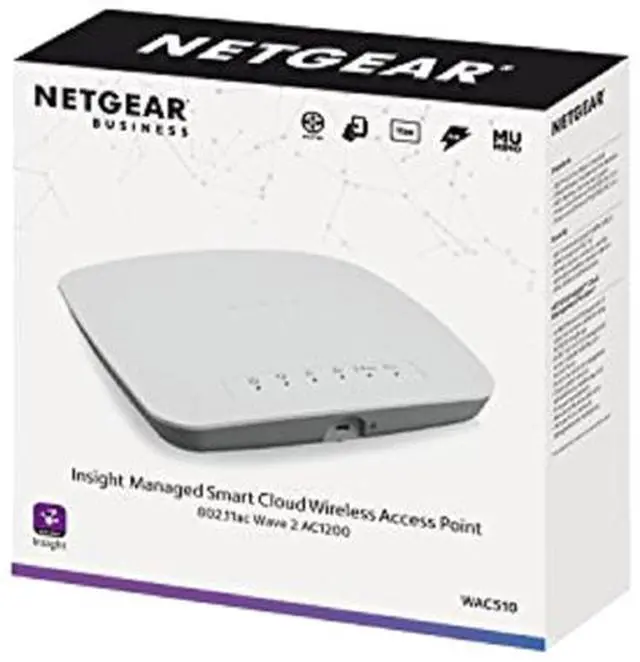 NETGEAR WAC510 Wireless access point GigE 802.11ac Wave 2 WiFi Dual Band - Newegg.com
