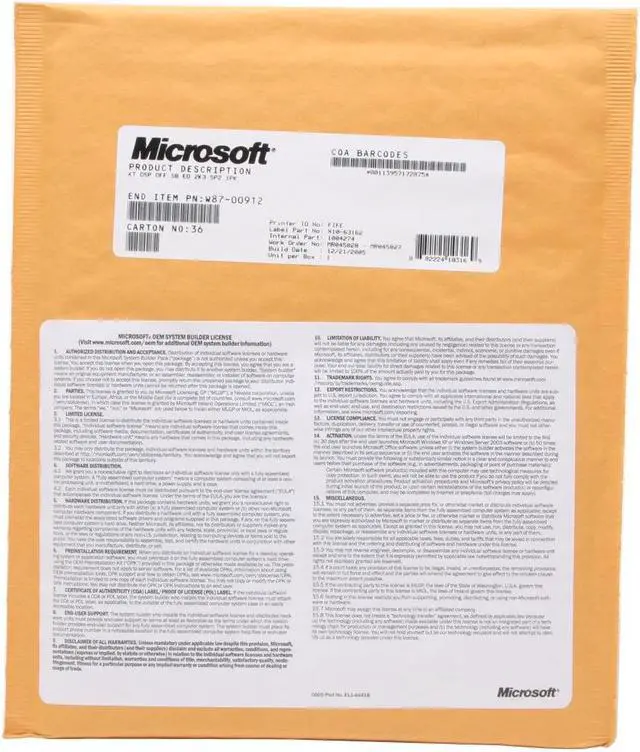 Microsoft Office Small Business 2003 SP2 Single Pack - Newegg.com