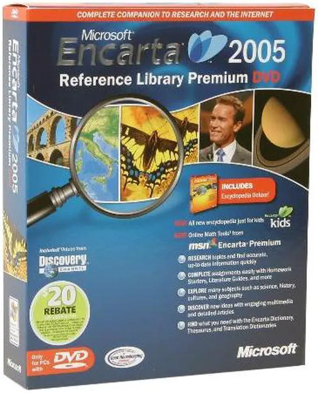 Microsoft Encarta Reference Library Premium 2005 - Newegg.com