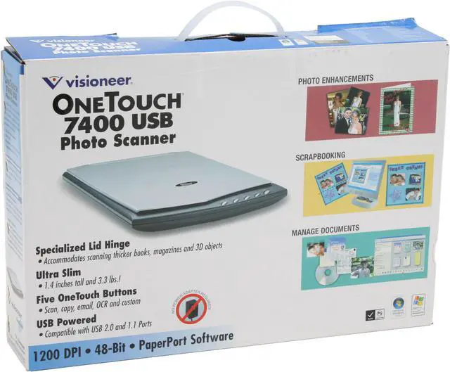 Visioneer OneTouch 7400 Photo Scanner - Newegg.ca