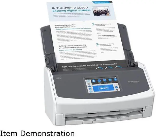 Open Box: Fujitsu ScanSnap iX1600 Deluxe Color Duplex Document Scanner ...