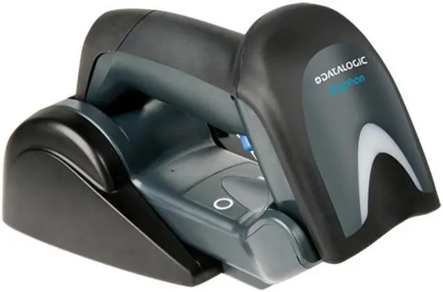 Datalogic GBT4132 Kit, USB, Black (Includes Scanner, Base/Charger ...
