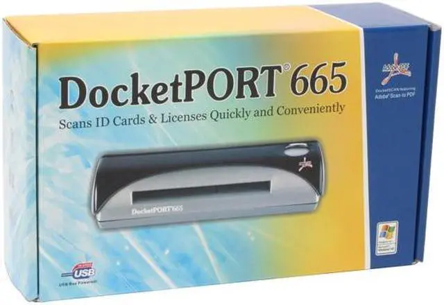 SYSCAN DocketPort 665 Simplex Mobile Scanner - Newegg.com