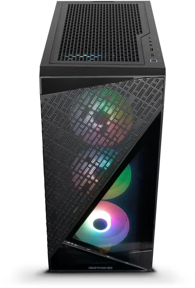 iBUYPOWER Slate 6 MESH Gaming PC Desktop - AMD Ryzen 5 8400F - NVIDIA ...