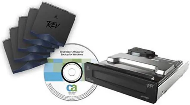 iomega 34187 240GB REV Tape Drive with ARCserve - Newegg.com