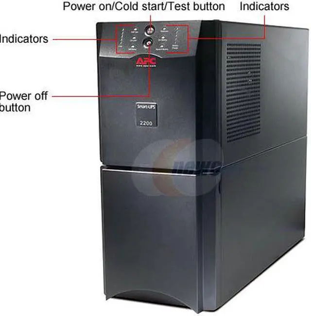 APC SUA2200I 2200 VA 1980 Watts (8) IEC 320 C13 (1) IEC 320 C19 (3) IEC ...